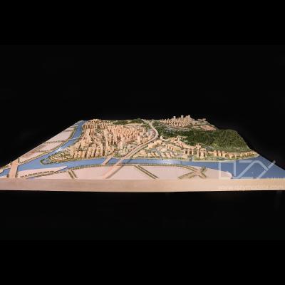 China Aecom-1/1500 Stedenbouwkundig ontwerpmodel op het eiland Dongguan Weiyuan Te koop