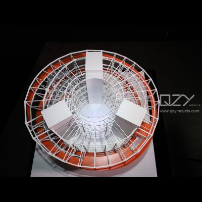 Китай MAD 1/100 Музей науки и технологий Хайнана Модель Внутренняя структура Миниатюрные модели продается