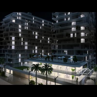 Cina 1/150 BO 52 Prodotti per la realizzazione di modelli architettonici in metallo Marocco BYMARO in vendita