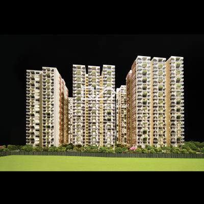 Cina 1/150 India Hyderabad Trilok Residence Modello Termoformatura Modelli di Architettura in Miniatura in vendita