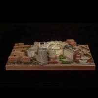 China 1:550 TVC Masterplan Architectural Model with LED Lighting Customizable for sale