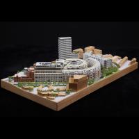 China 1:550 TVC Masterplan Architectural Model with LED Lighting Customizable for sale
