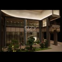 China 1:50 Scale Villa Sales Section Model Handmade ABS Acrylic Metal Wood Realistic Display for sale