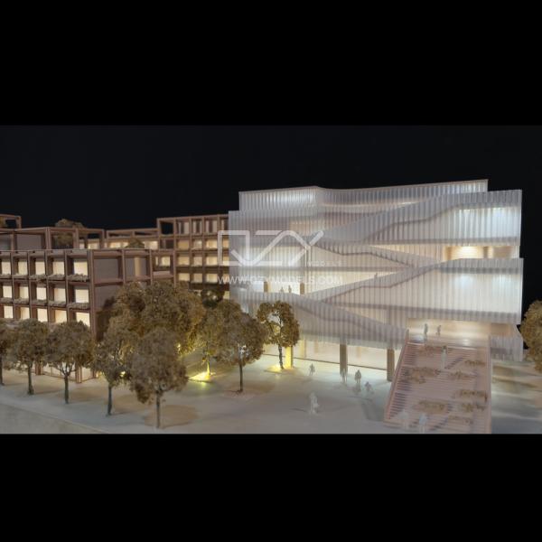 Quality 1/150 Office Building Model for sale