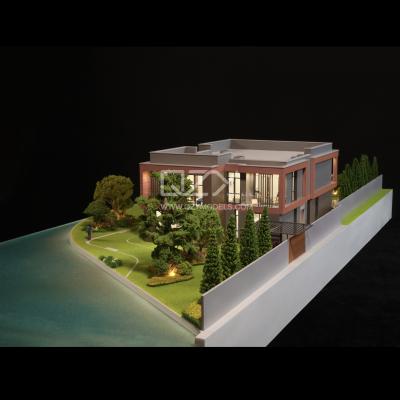 China Modelo de Villa Realista a Escala 1:50 con Iluminación en venta