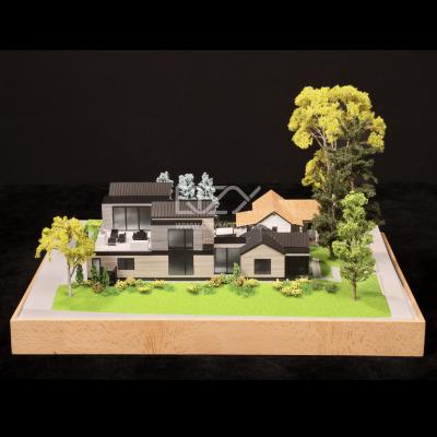 China Aspen 1:72 Modelo de villa de lujo con iluminación en venta