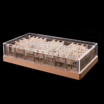 China 1:50 Scale Realistic Villa Model ABS Acrylic Wood Display for sale