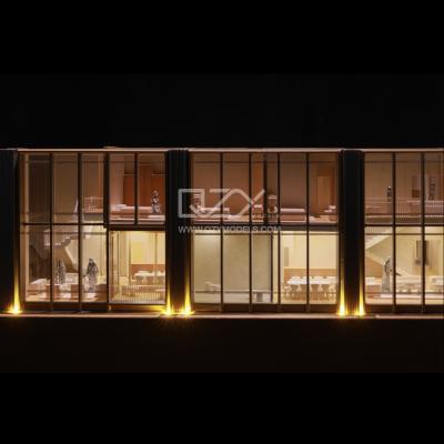 China 1:50 Scale Realistic Villa Model ABS Acrylic Wood Display for sale