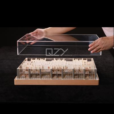 China 1:50 Scale Realistic Villa Model ABS Acrylic Wood Display for sale