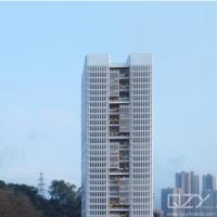 China 1:500 Scale Architectural Model White Wooden ABS Acrylic CNC Cut Display for sale