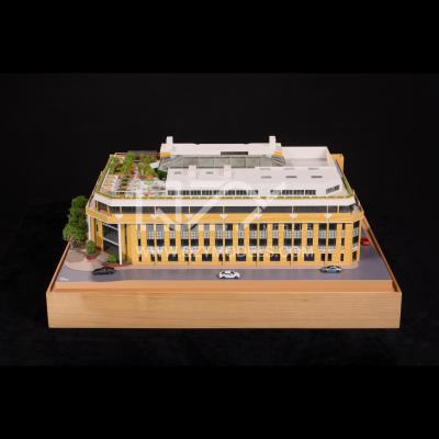 China 1:100 Scale UK HA062 Architectural Model with Modern British Style and Handcrafted Details for sale