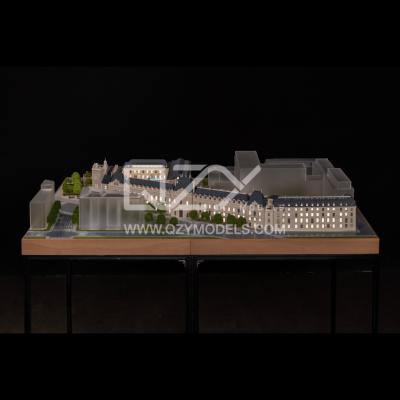 China 1:180 Scale Architectural Model of The Maybourne Hotel with Handmade Craftsmanship and LED Lighting System for sale