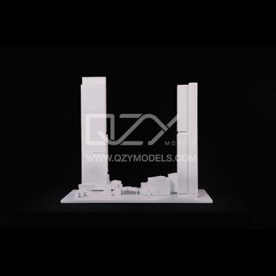 China 1:150 Scale KPF-Terra Architectural Concept Model in Conceptual Minimalism Style with Handmade Craftsmanship for sale