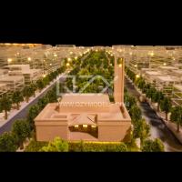 China 1:750 Manhattan Crystal Model Custom Urban Planning Sand Table with 3000K Warm Lighting for sale