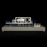 China 1:40 Scale Mobile Well Testing Unit Industrial Model | QZYMODELS for sale