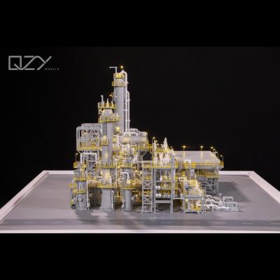China 1:80 Oil & Gas Process Plant Scale Model for Global Process Systems (GPS) | QZYMODELS for sale