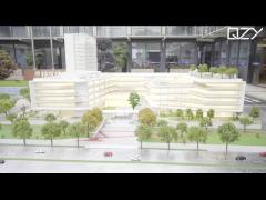 1/60 Metalen miniatuur architectuurmodellen Huis BASIS Internationale School