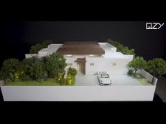 MAD 아키텍처 디자인?? 진 베이 문화 광장 1:50 섹션 3D 프린팅 모델