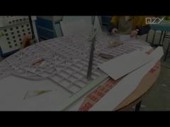 C11-15 /The demonstration of the making and installation process of the architectural model