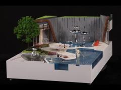 SHK Kai Tak Artwork-Real-life Model Display of the Swimming Pool