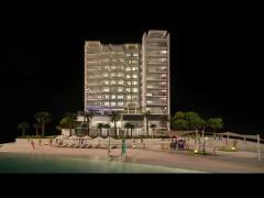 C8-QZY-Model Display of the Resort Hotel