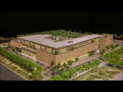 Aecom-1/1500 Dongguan Weiyuan Island Urban Design Model Архитектурная модель