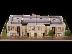Villa estetica Architettura Modello strutturale Plastico Acrilico Metallo 100KG