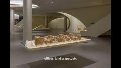 Zhuhai Hengqin Cultural Skywalk-Cutural Industry-Ofiice building model