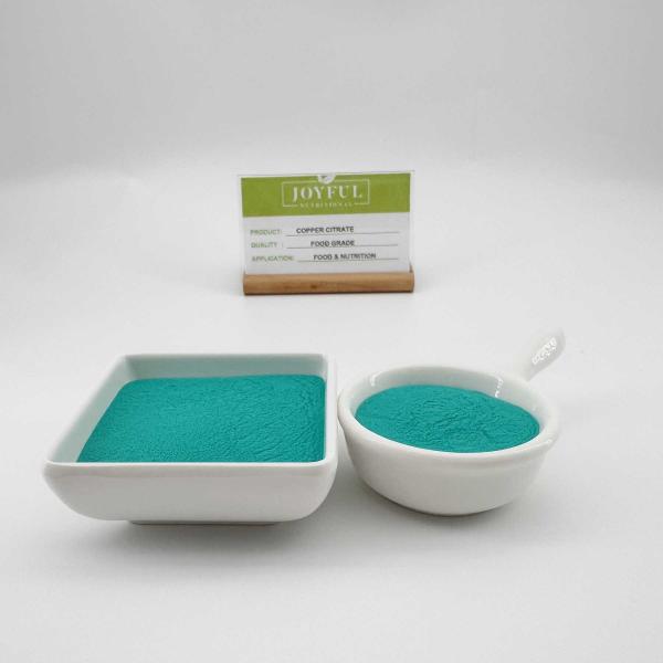 Quality ODM Pure Copper Citrate Powder Cas 866-82-0 C6H4CuO7 for sale