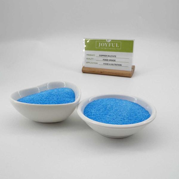 Quality FDA Food Copper Sulfate Pentahydrate Blue Particles Cas 7758 99 8 for sale