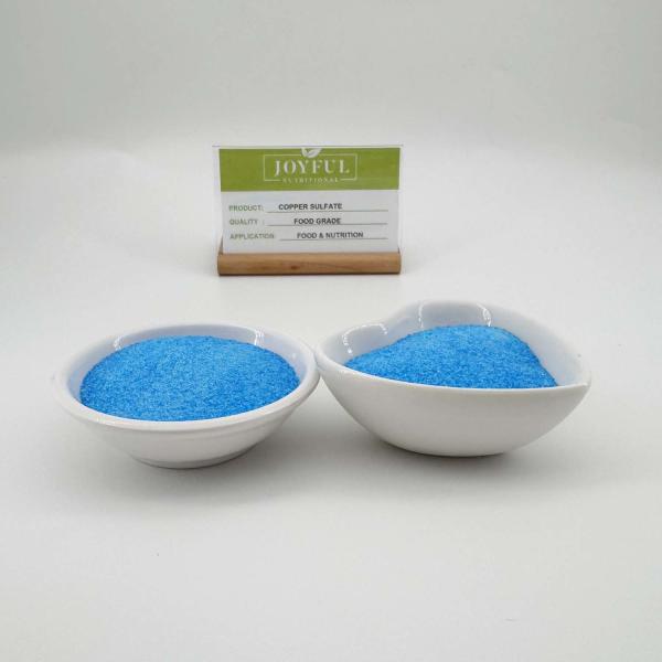 Quality FDA Food Copper Sulfate Pentahydrate Blue Particles Cas 7758 99 8 for sale