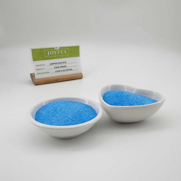 Quality FDA Food Copper Sulfate Pentahydrate Blue Particles Cas 7758 99 8 for sale