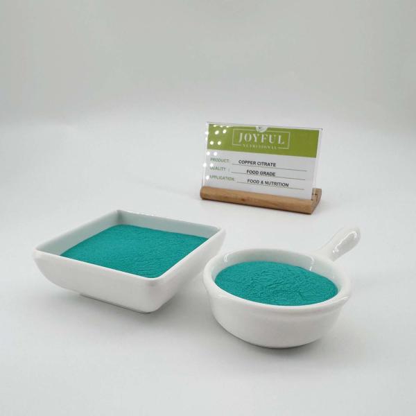 Quality Food Additive Cuprous Citrate Powder Blue Green Cas 866-82-0 for sale