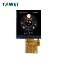 China TXWEI 1.3-inch TFT LCD Display with MCU 8-BIT Interface - 240×240 Resolution, 450 cd/m² Brightness for sale