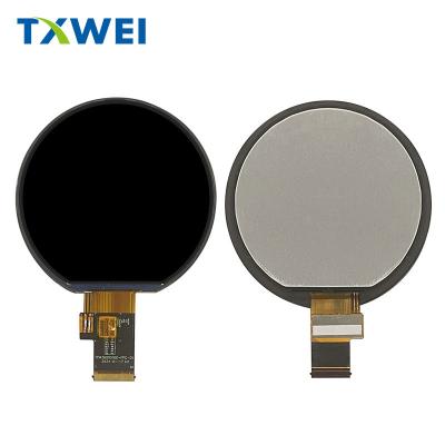 China 3.6 inch 544 * 506 high brightness sunlight visible two wheeled vehicle medical instrument TFT circular display screen zu verkaufen