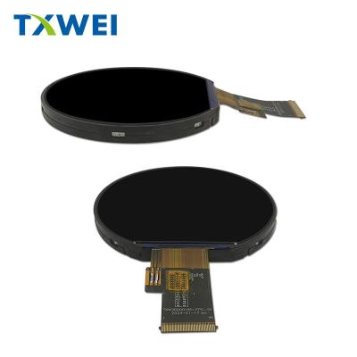 China 3.6 inch 544 * 506 high brightness sunlight visible two wheeled vehicle medical instrument TFT circular display screen zu verkaufen