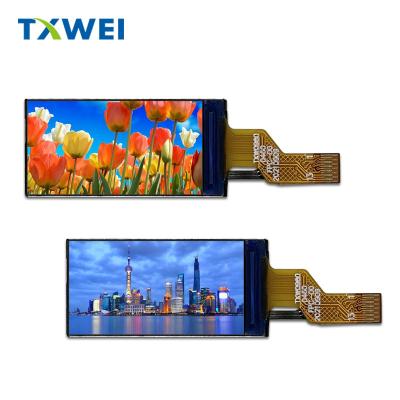 China 0.96 inch 80*160 IPS brightness 500cd/m² SPI 4 BIT interface bar display screen for sale