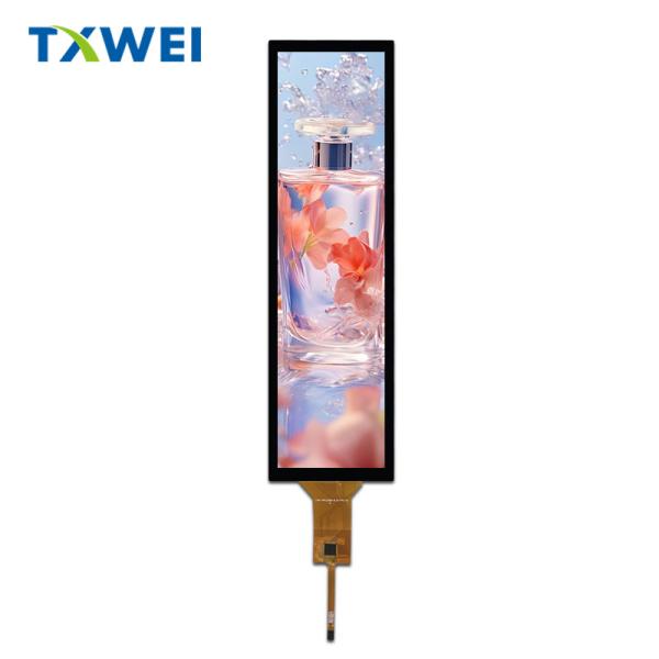 8.8-inch 480 * 1920 HDMI interface shelf advertising brightness 550cd/m ² display screen