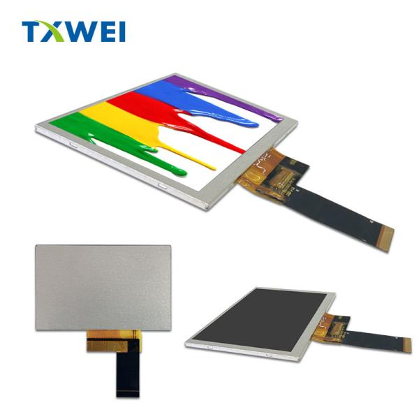 5 polegadas IPS TFT LCD 800 * 480 pixels 262K Display Full Color ST7262 Driver IC