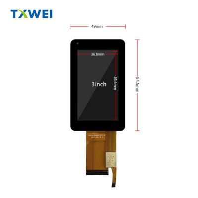 China 3 Inch 360 X 640 Capacitive Touch Panel Tft Lcd Display 3 Inch 300nits for sale