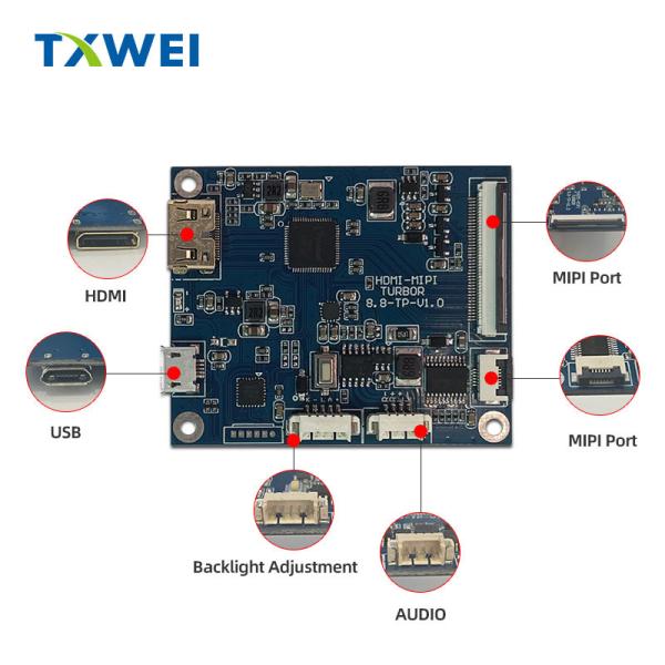 6.9 inch 280 * 1424 HDMI interface medical infusion pump instrument instrument LCD display screen