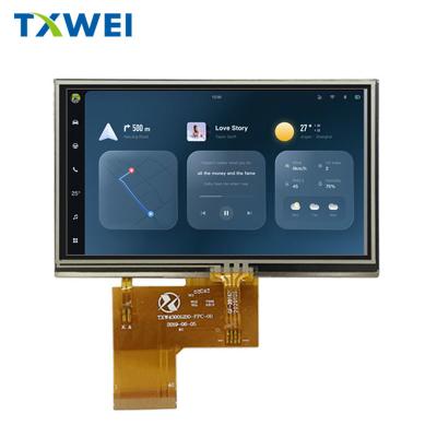 China ST7283 450cd/M2 4 polegadas LCD Display Module 4.3 polegadas para alto desempenho for sale