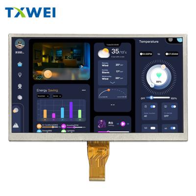 China 10Ecrã LCD TFT de 1024*600 polegadas com interface LVDS para visualização de navegação de automóveis à venda