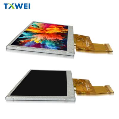 China 800*480 pixels 4,3 inch TFT LCD met 24 bit RGB interface en 1200cd/m2 lumen graden Te koop