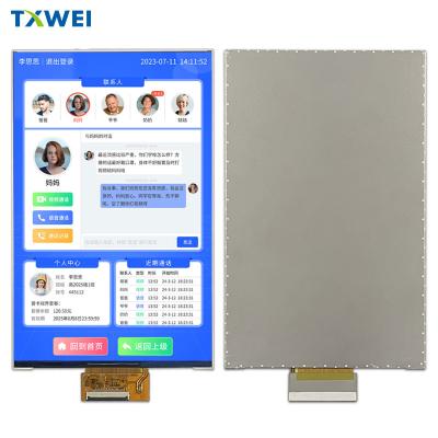 China 800 * 1280 LVDS IPS Control Industrial Pantalla LCD de 8 pulgadas Pantalla secundaria con función táctil en venta