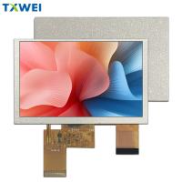 China 5.0 Inch 800x480 TFT LCD Touch Screen Display 350cd/m² High Brightness for sale