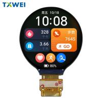 Quality Customized touch screen for 1.3-inch 240 * 240 circular smart wearable display for sale