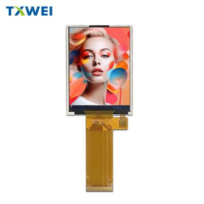 China 2.8 polegadas IPS Screen TFT LCD Module Display com ST7789V Driver IC 400cd/m2 Lumens Graus e 240*320 Número de Pixels for sale