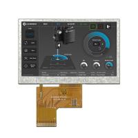 China 4.3 Inch TFT LCD Display 480x272 IPS RGB 40 Pin 450 Nits ST7283 Module for sale