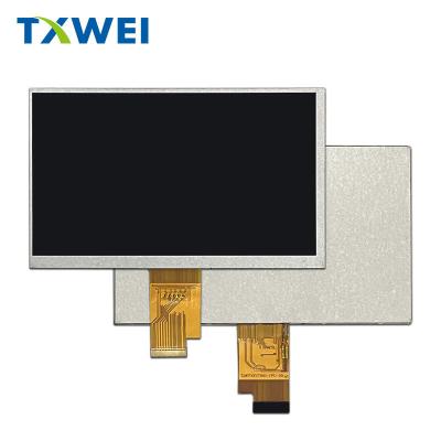 China 7-inch Car Navigation LCD Screen 1024 * 600 Brightness 450cd/m2 Motorcycle Instrument Panel for sale